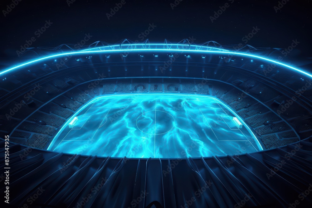 An innovative soccer stadium design includes enchanted features like ...