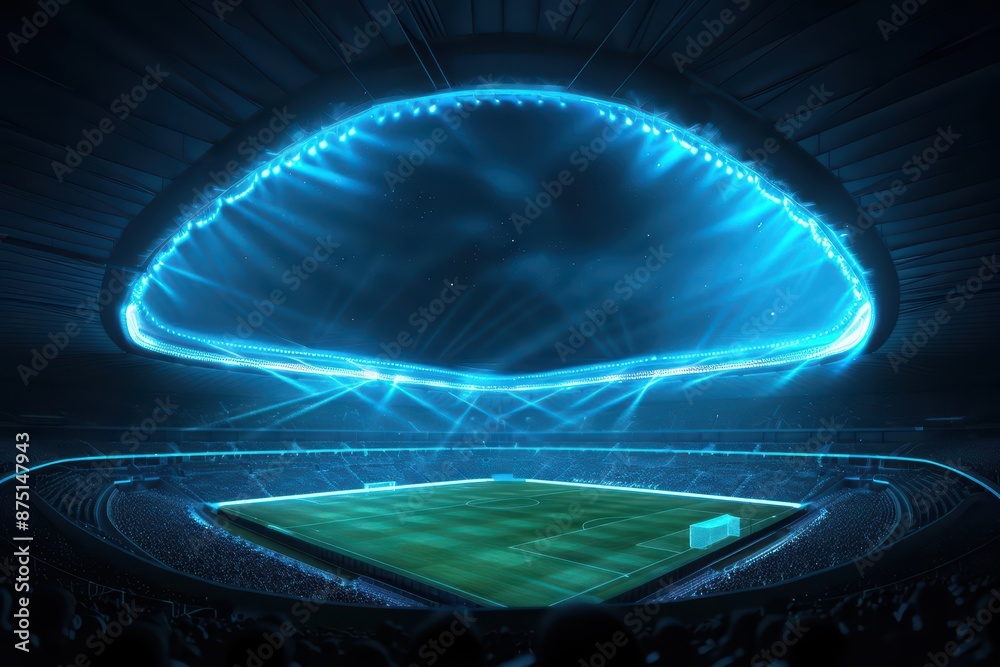 An innovative soccer stadium design includes enchanted features like ...