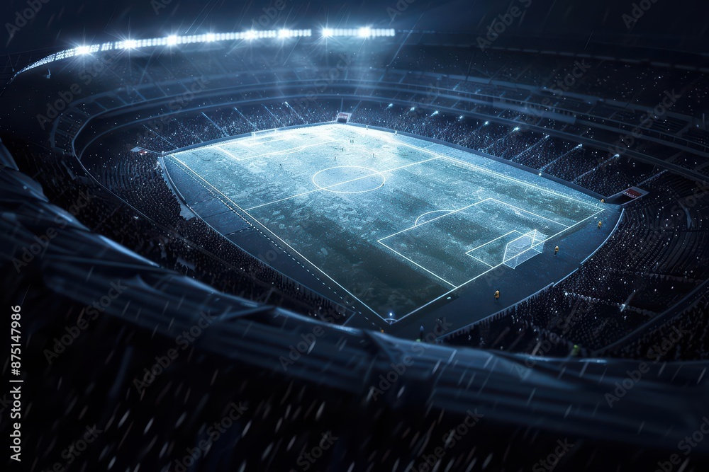 An innovative soccer stadium design includes enchanted features like ...