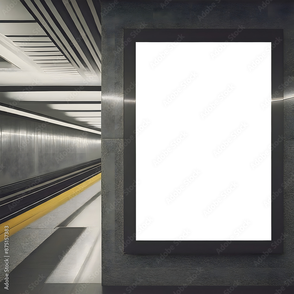 Subway Billboard Mockup PNG | Dicut, Ad Mockup, Outdoor Advertising ...
