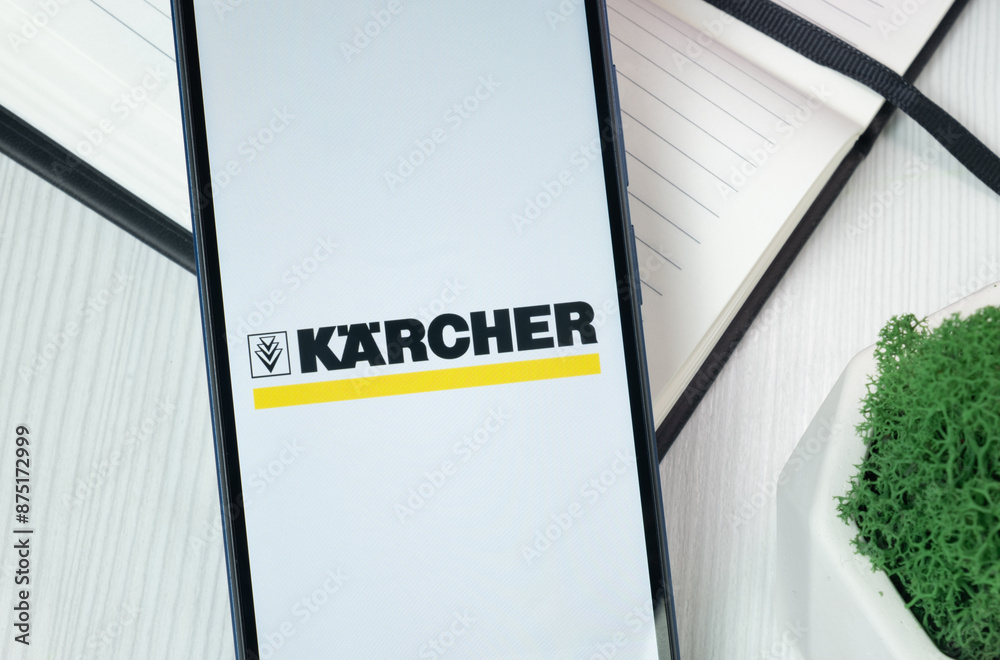 New York, USA - 30 June 2024: Karcher Logo or Icon on Phone Screen ...