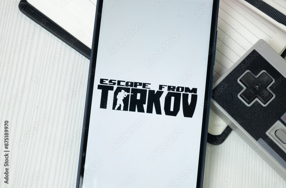 New York, USA - 30 June 2024: Escape from Tarkov Logo or Icon on Phone ...