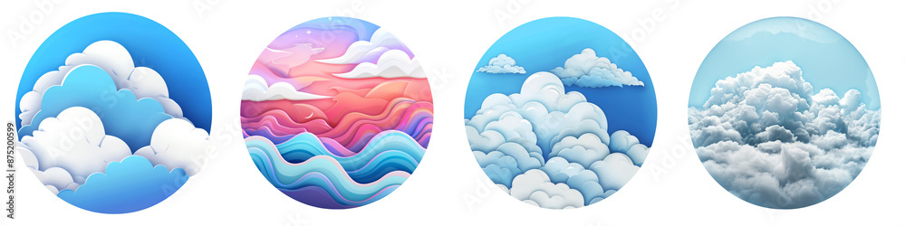 Air clipart collection, symbol, logos, icons isolated on transparent ...