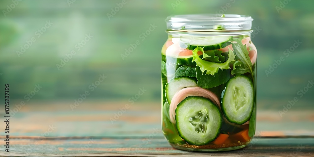 Lactic acid bacteria in fermented foods preserve food by producing ...