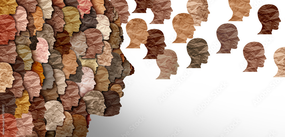 Photo & Art Print Multi cultural immigration and multiculturalism as a ...