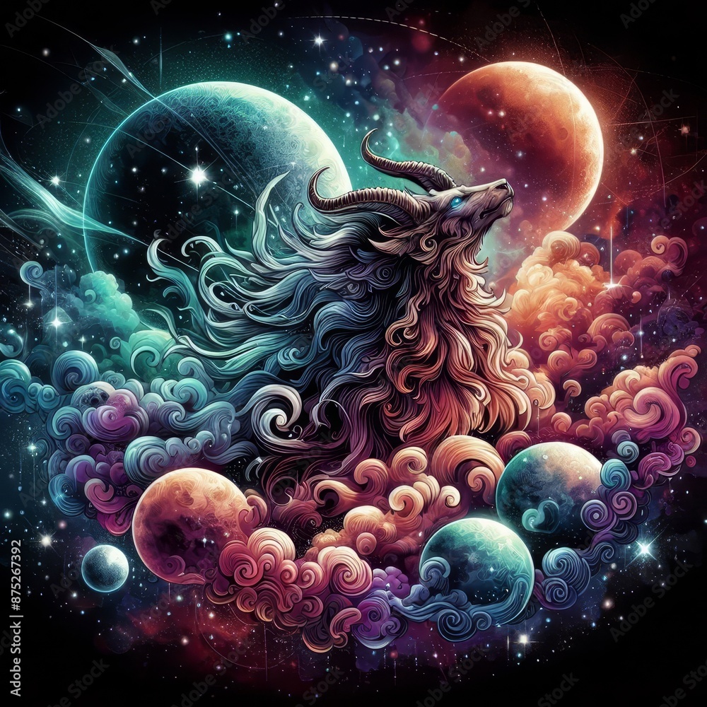 Explore the celestial wonder of Orion the Hunter, depicted in deep ...