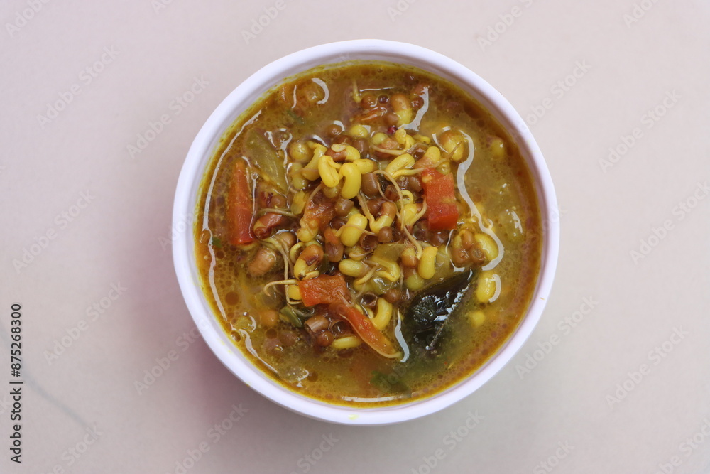 Sprouted Moth beans curry or Matki chi usal is a Popular Maharashtrian ...