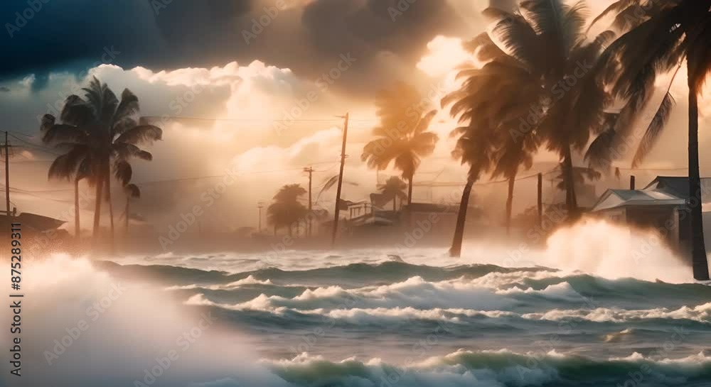 Devastating coastal flooding triggered by massive storm surge and ...