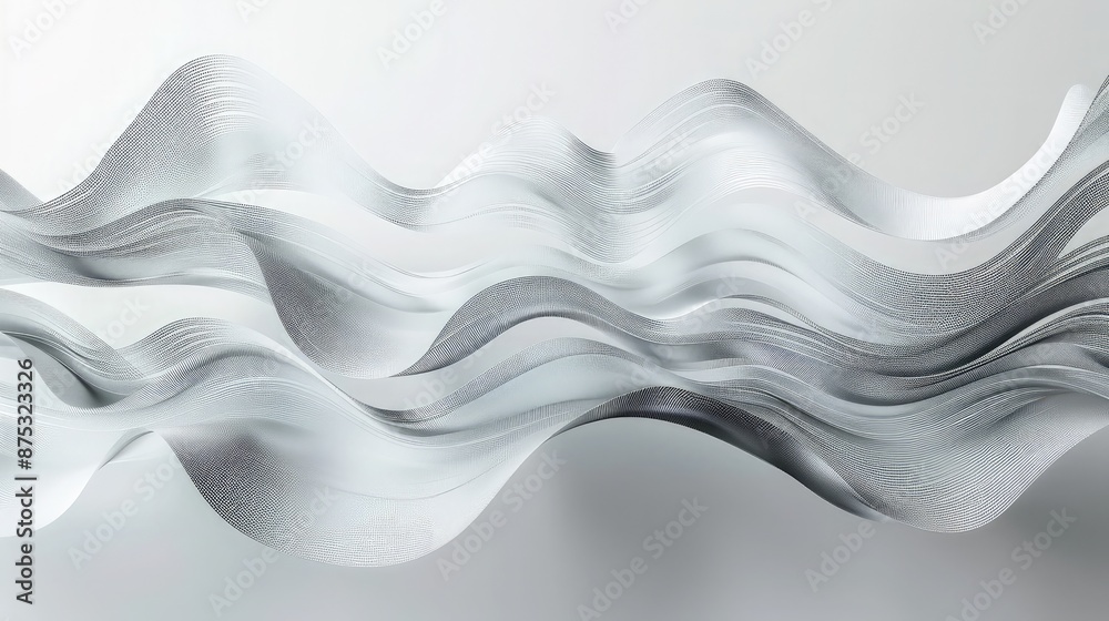Gray wavy lines on white background,abstract wave background,abstract ...