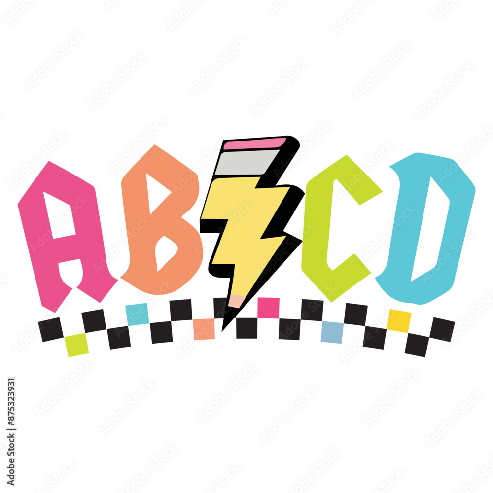 ABCD Teacher Png svg, First day of School Png, Back To School Png, Back ...