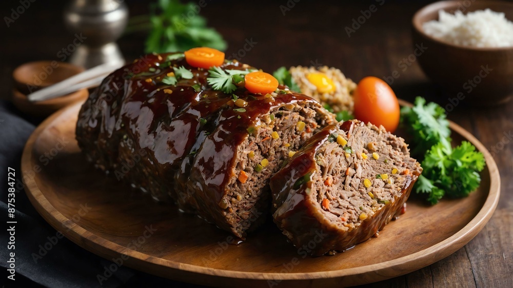 embutido filipinostyle meatloaf made with ground pork served ...
