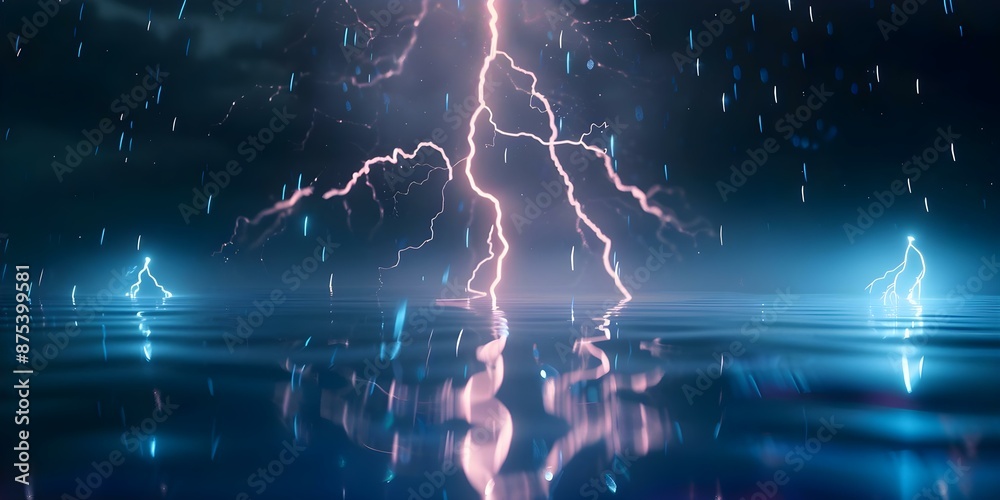 Powerful Symbolic Circuit Breaker Lightning Bolts and Electrical ...