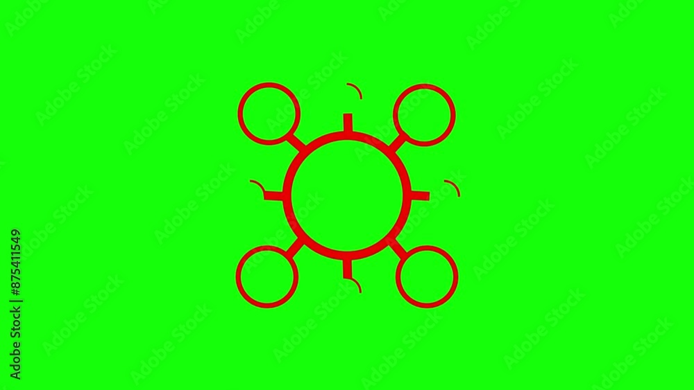 People social network connection information animation network,cyber ...