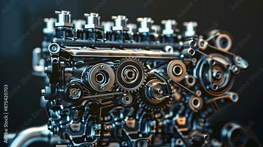 Explore detailed explanations of car engine parts and gears anatomy ...