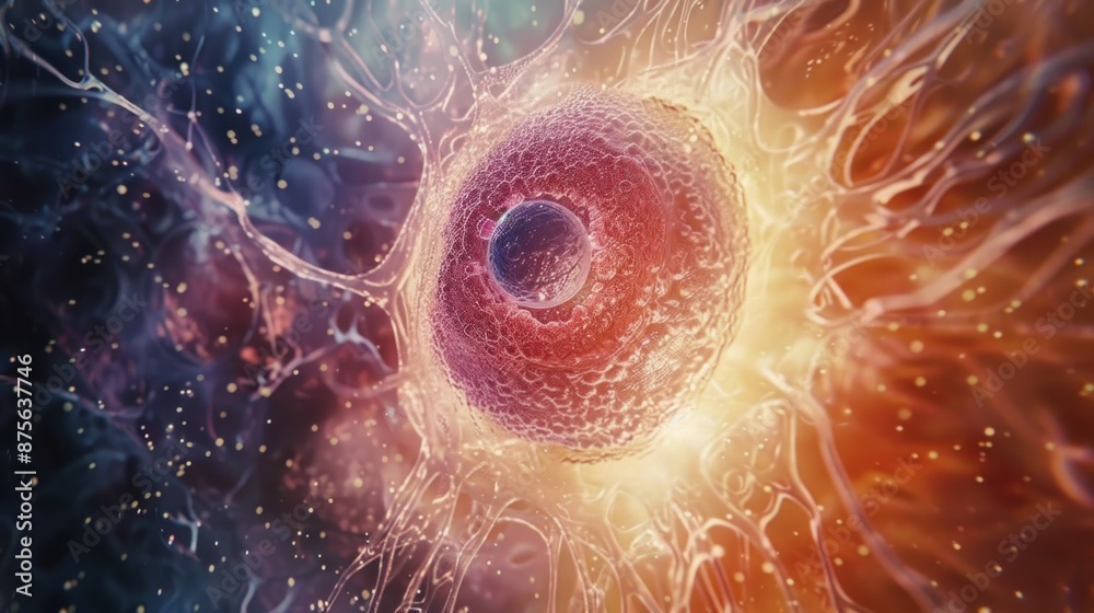 The miracle of creation captured in a single frame: a sperm cell ...