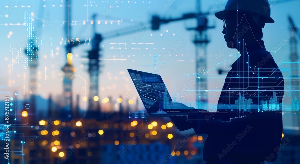 Digital Construction The Future of Building Digital Blueprint Building ...