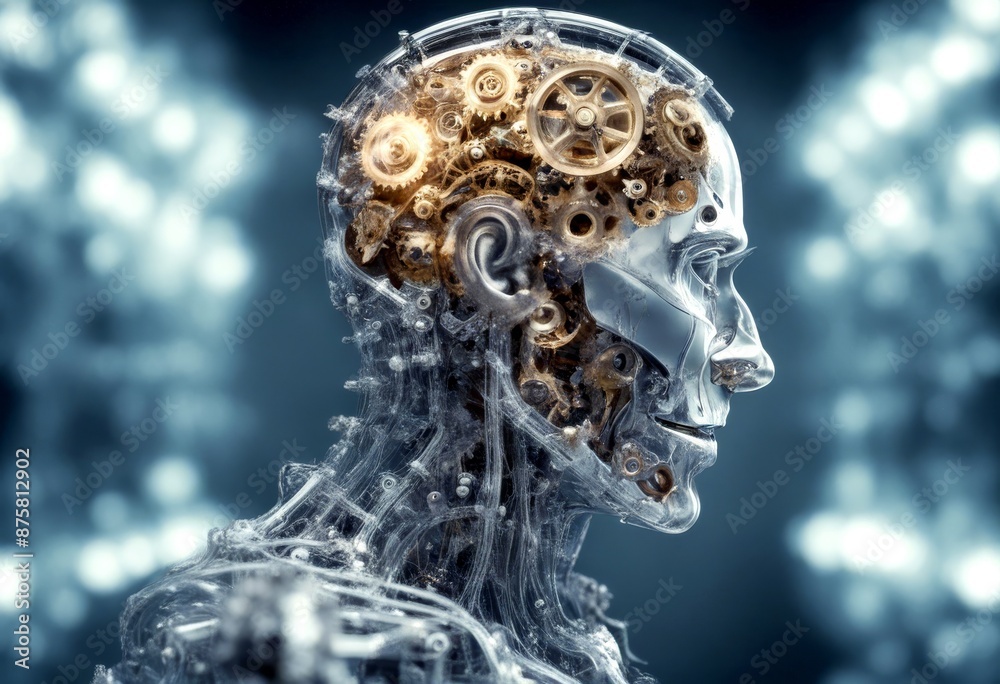 intellectual xray human brains gears thinker gear x-ray intelligence ...