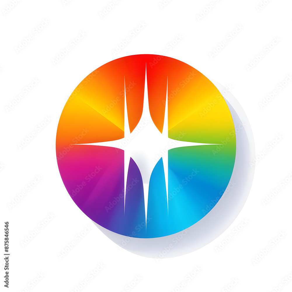 Retro futuristic sparkle icons collection. Set of star shapes. Abstract ...