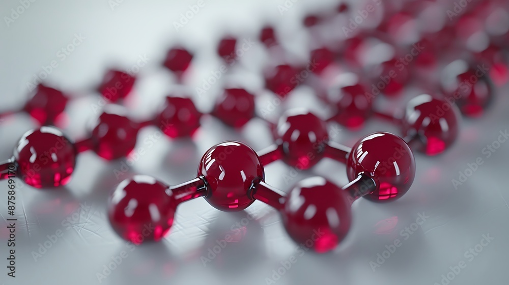 **Molecular structure of acetone with all bonds on display in air Stock ...