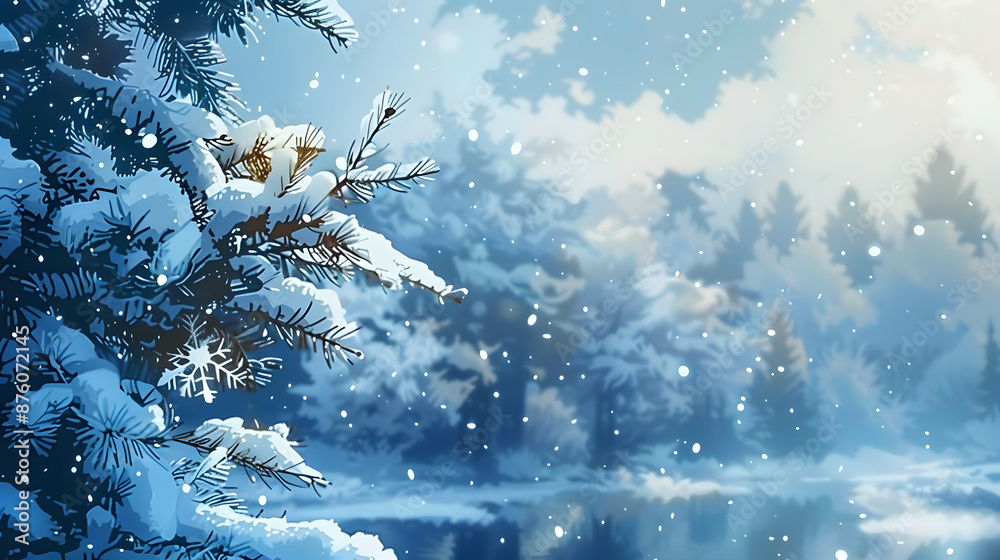 Introducing the Winter Background Series a collection that captures the ...