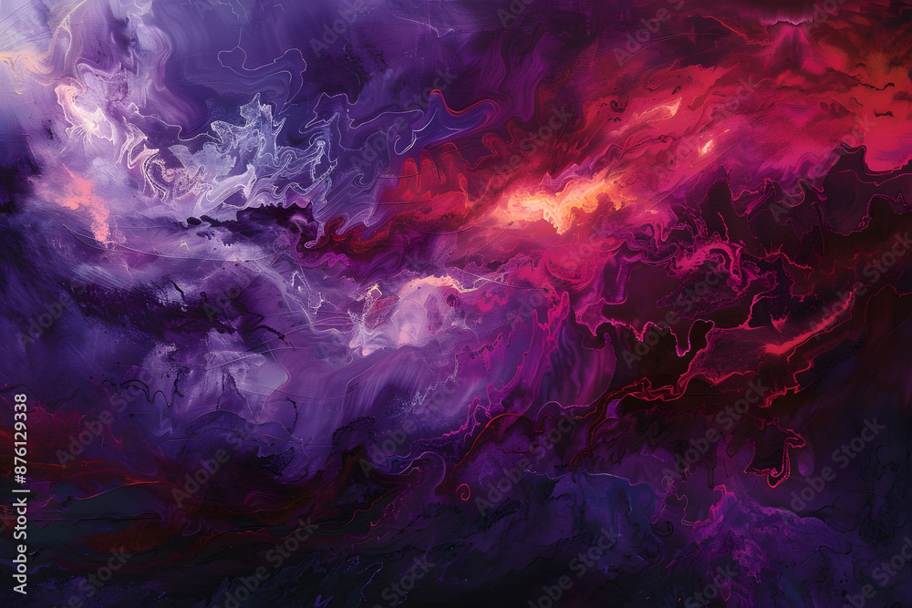 Aggressive Abstract Art: Bold, Chaotic, Striking, and Energetic ...