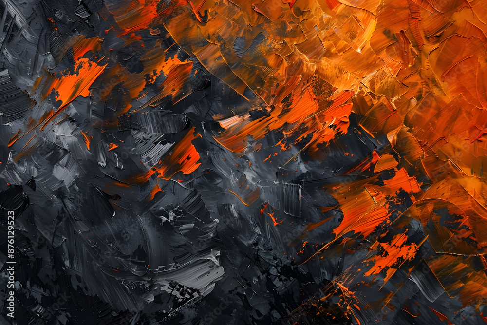 Aggressive Abstract Art: Bold, Chaotic, Striking, and Energetic ...
