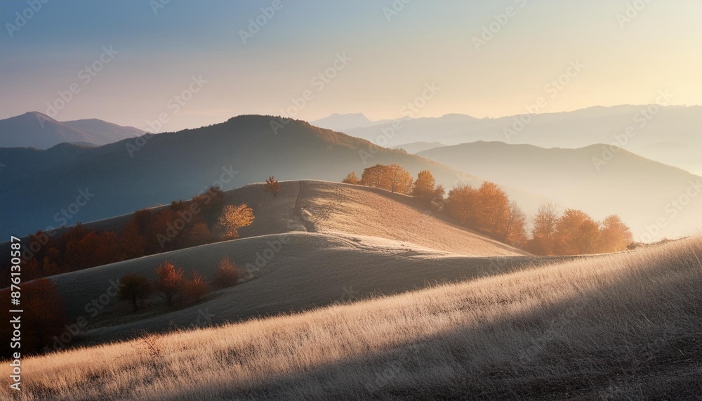 color and light gradient in warm earth tone background abstract blurred ...