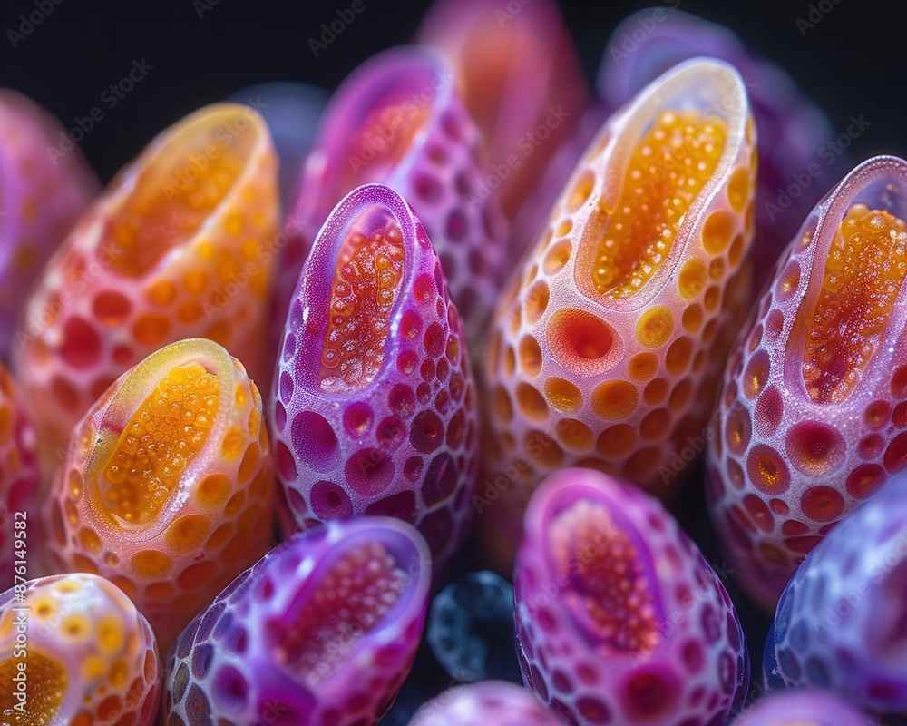 Extreme Close-up Macro Photography of Fasciola Hepatica Egg Showing ...