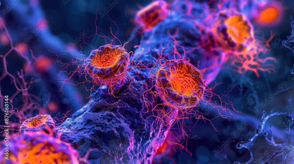 Generate A High Resolution Image Of Centrioles Under A Microscope Showing Their Structure And