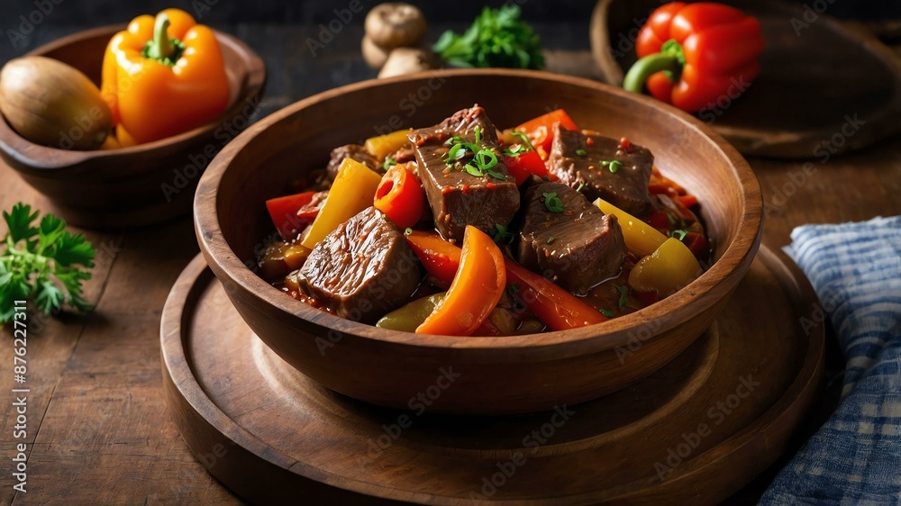 lengua estofado ox tongue stewed in tomato sauce with Filipino dish ...