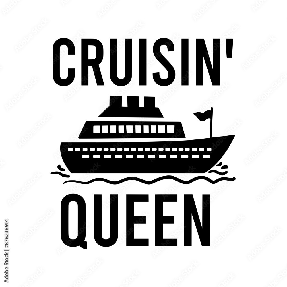 Cruisin' queen Svg, Cruise SVG, Vacation SVG, Cruising Queen svg ...