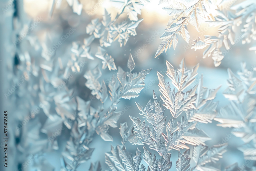 Glass background. complex texture of frosted glass, emphasizing its ...