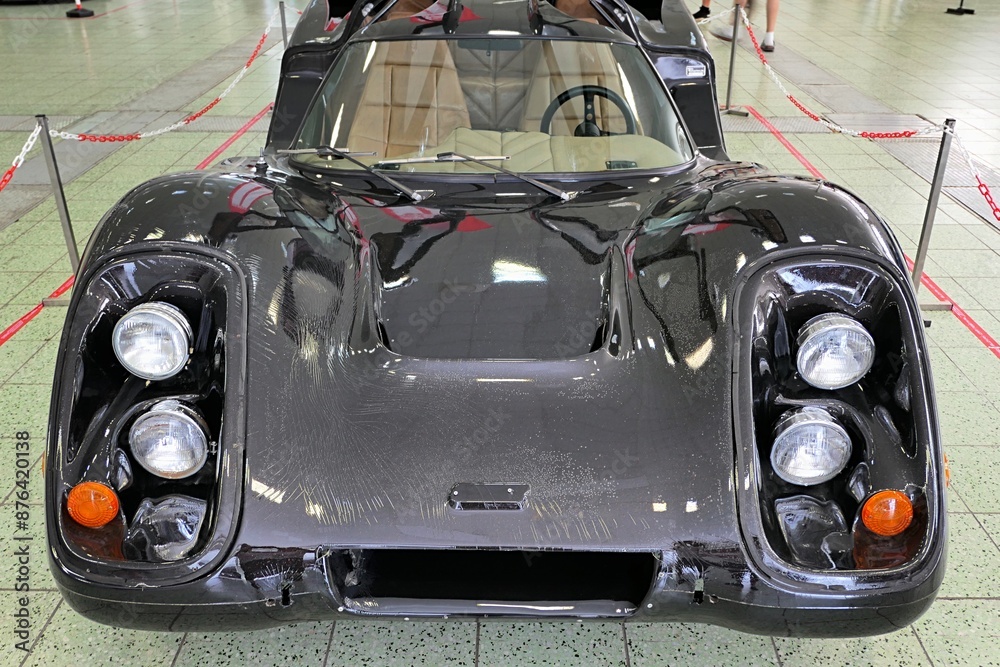 Majestic front view of project racing car Laser 917, inspired by ...