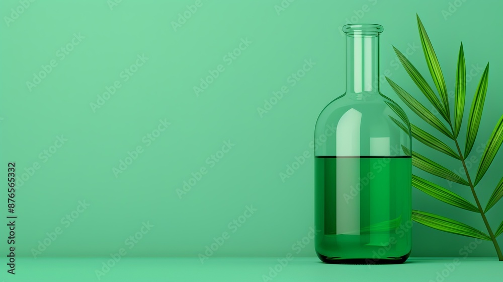 Green chemistry illustrated by environmentally friendly chemical ...