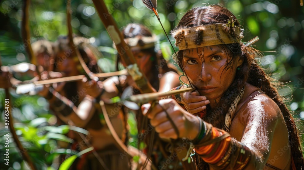 Amazonian strength - powerful female amazons captured in an evocative ...