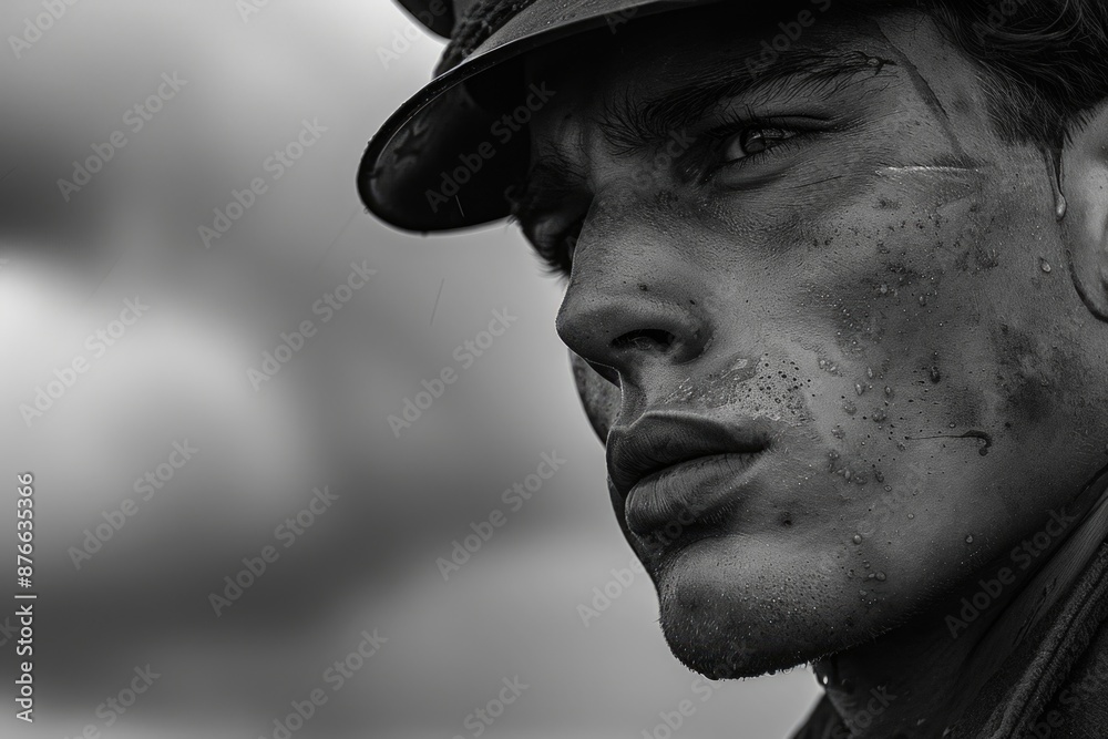 Poignant wartime portrait, sacrifice and bravery in a soldier's ...