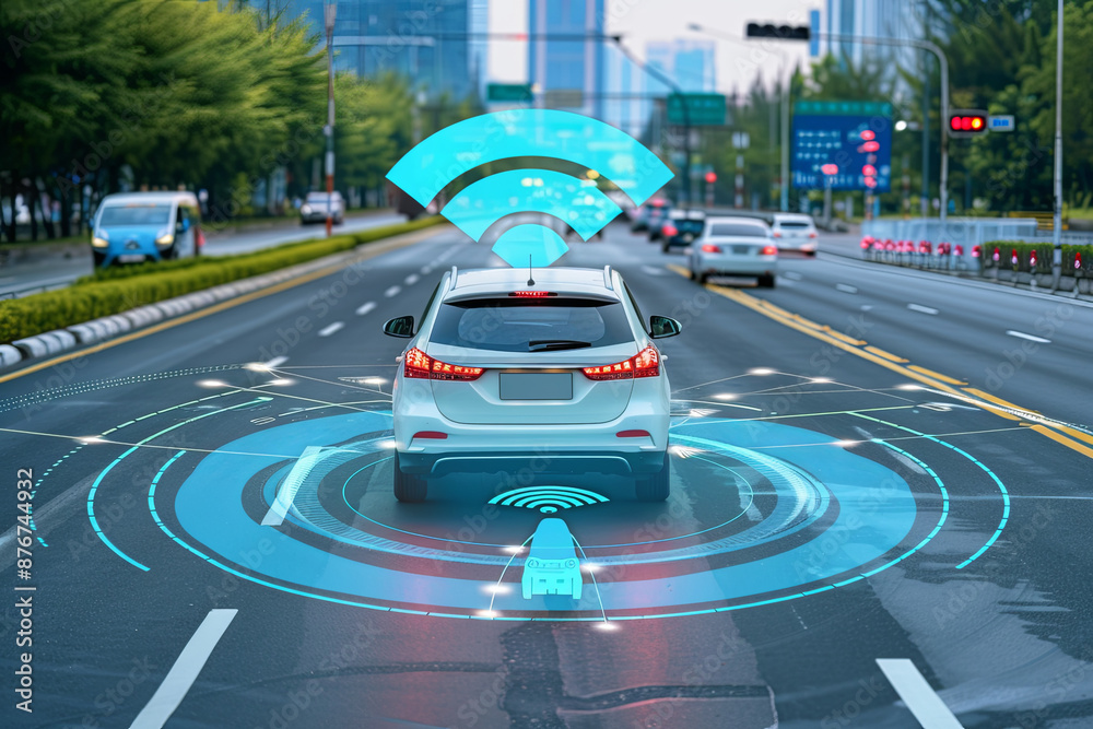 In the future, autonomous smart cars will scan the road for hazards ...