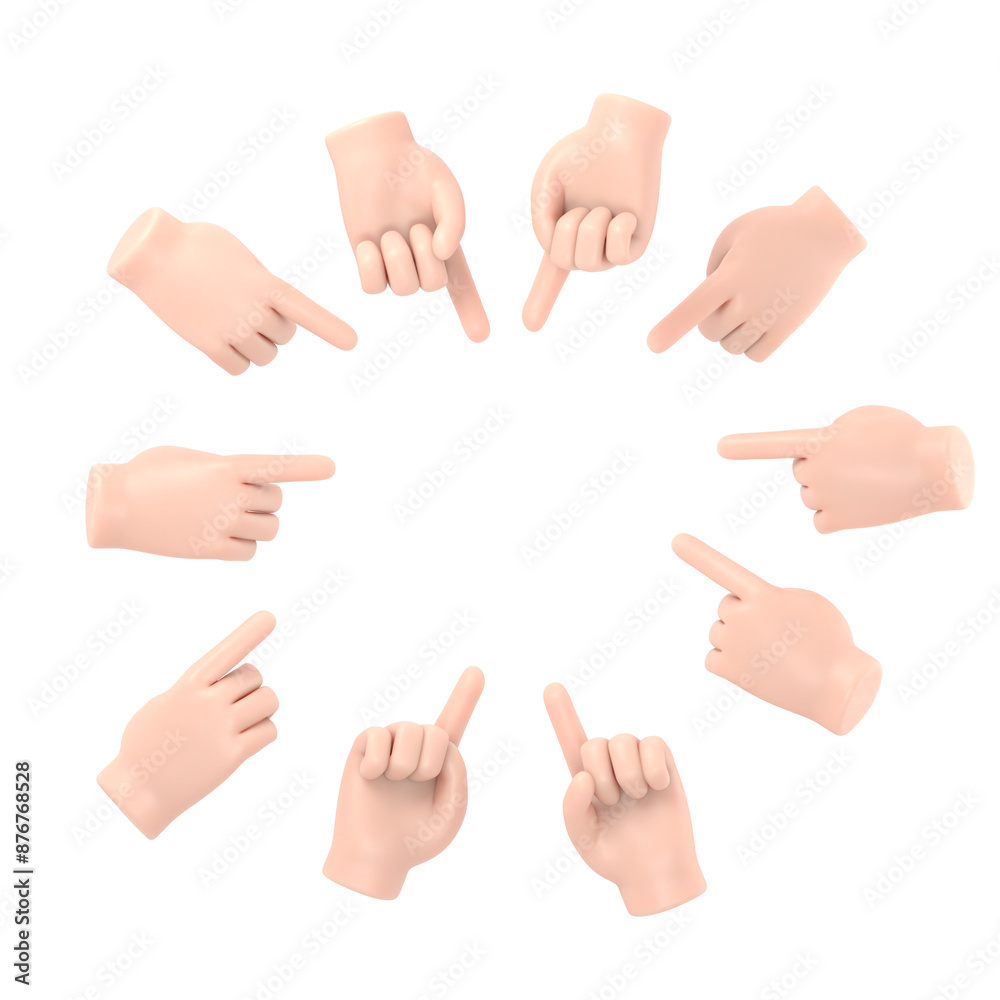 Transparent Backgrounds Mock-up.Fingers pointing at empty place. Stock ...