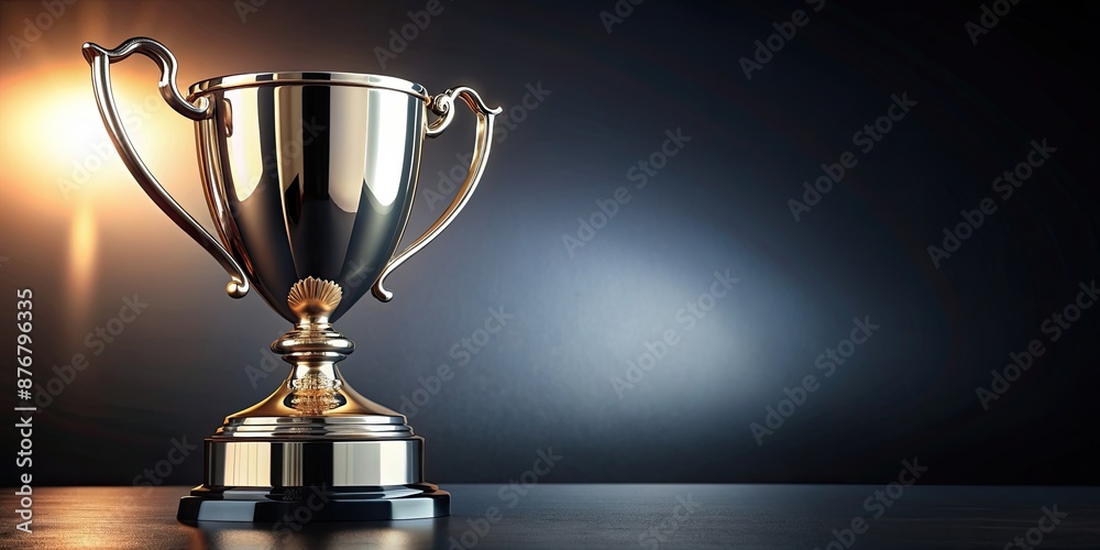 Shiny Reflective Trophy Continuing Aesthetic Serie, Serie, Trophy ...