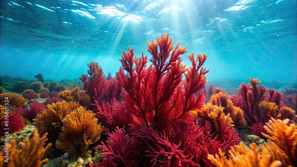 Red algae is a type of seaweed that is found in the ocean, that, found ...