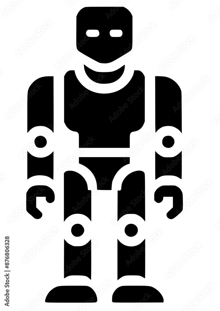 Robot SVG, Artificial Intelligence SVG, Machine SVG, Cute Robot SVG ...