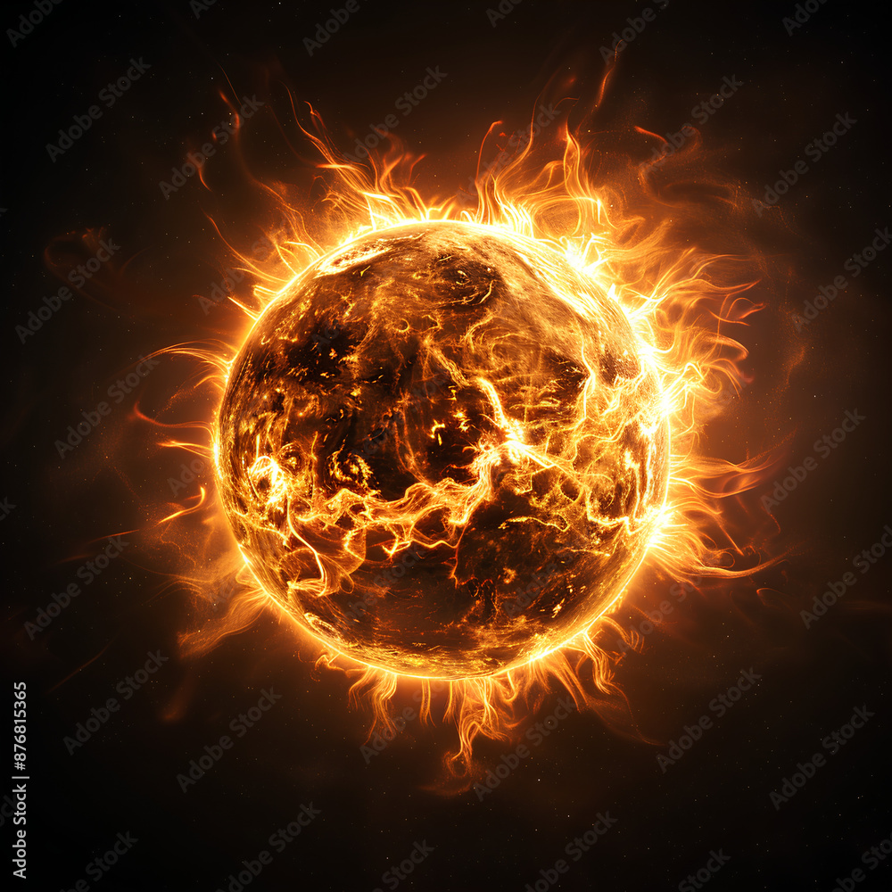 Unleash the Power of the Sun: Radiating Images of Solar Flares, Hot ...
