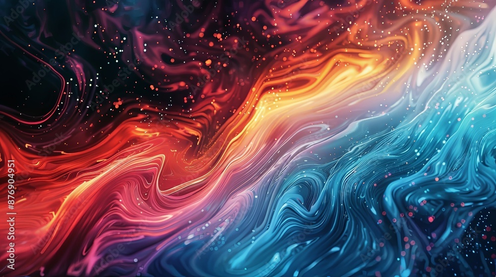 realistic abstract ui background design with fire theme Stock ...