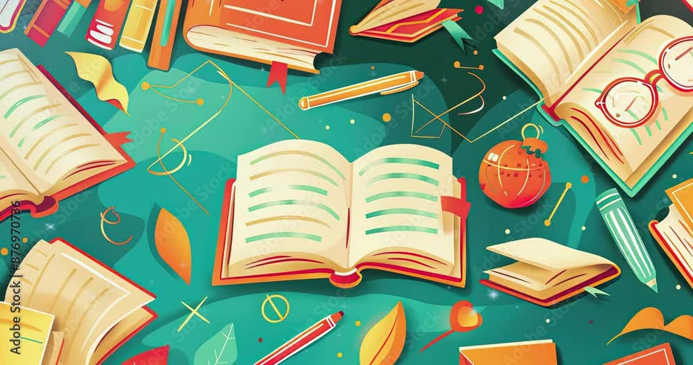 Design an inspiring copy space background for International Literacy ...