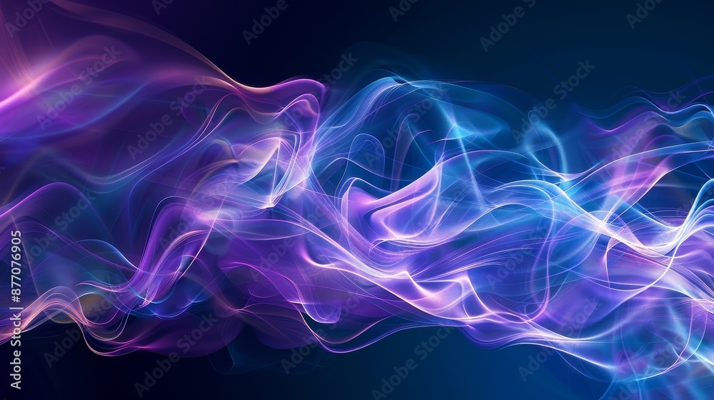 Abstract blue and purple digital background design for creative ...