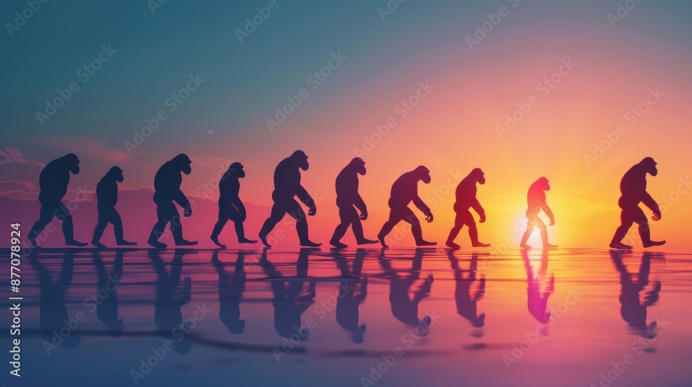 Human evolution. A study of the sequence of biological evolution of ...