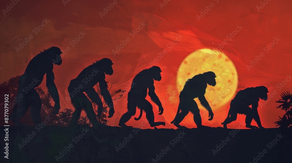 Human evolution. A study of the sequence of biological evolution of ...