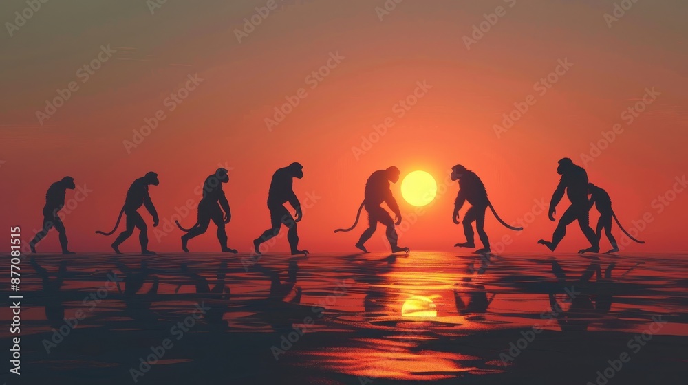 Human evolution. A study of the sequence of biological evolution of ...
