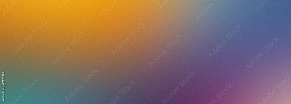 Abstract noisy gradient background of multicolored tones. Color palette ...