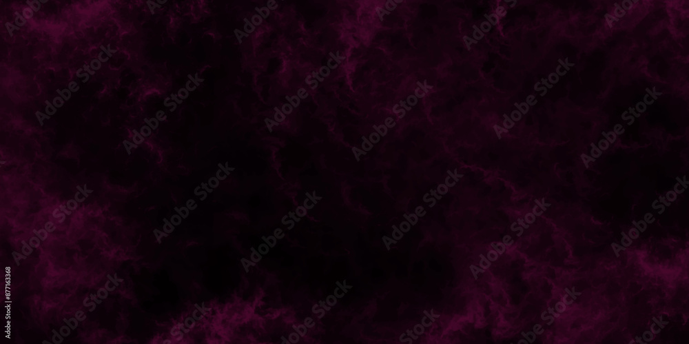 red color dust particles explosion cloud on black background minimal ...